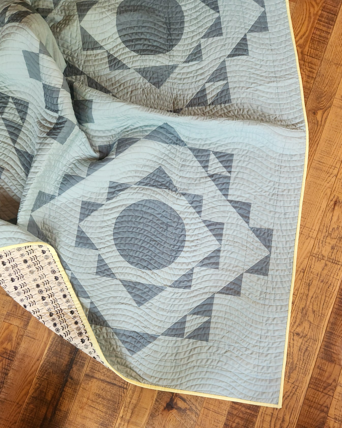 Cove Quilt Pattern – Side Lake Stitch