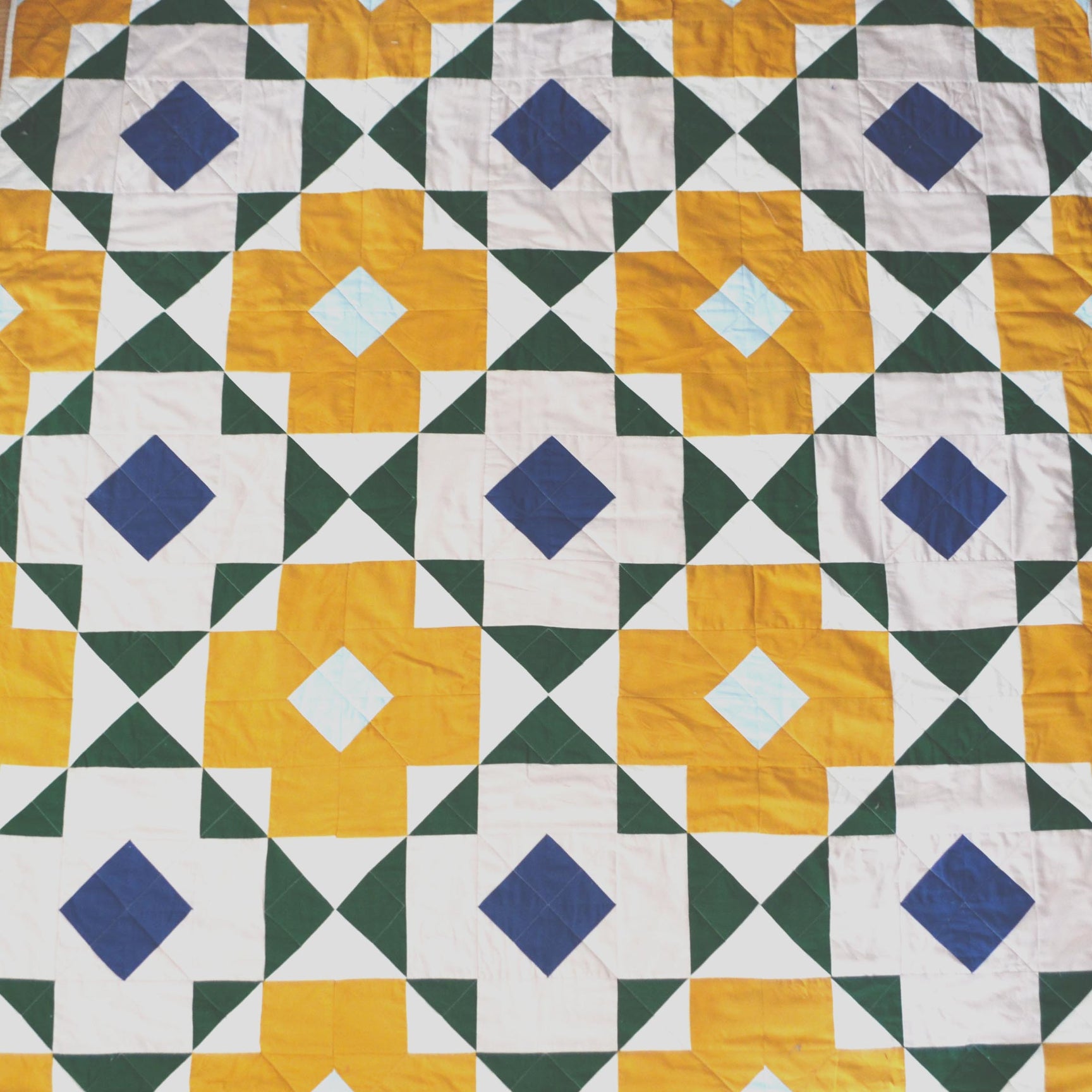 County Quilt Pattern – Side Lake Stitch